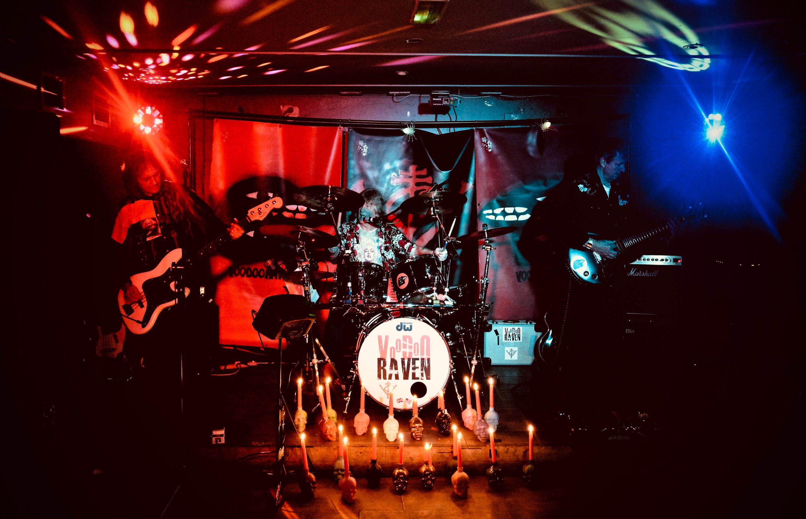 Music trio rock and roll band format | Voodoo Raven