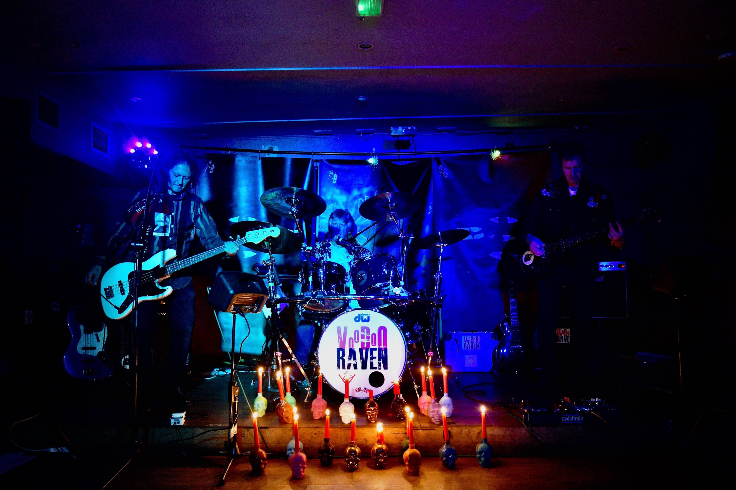 Music trio rock and roll band format | Voodoo Raven